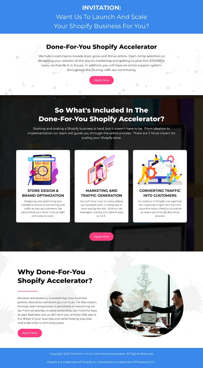 Qualified Agency Lead Generation - Clickx